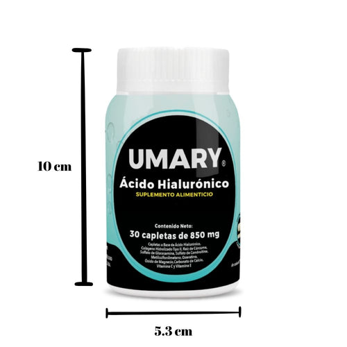 Umary Hyaluronic Acid 30 Caplets 850 mg