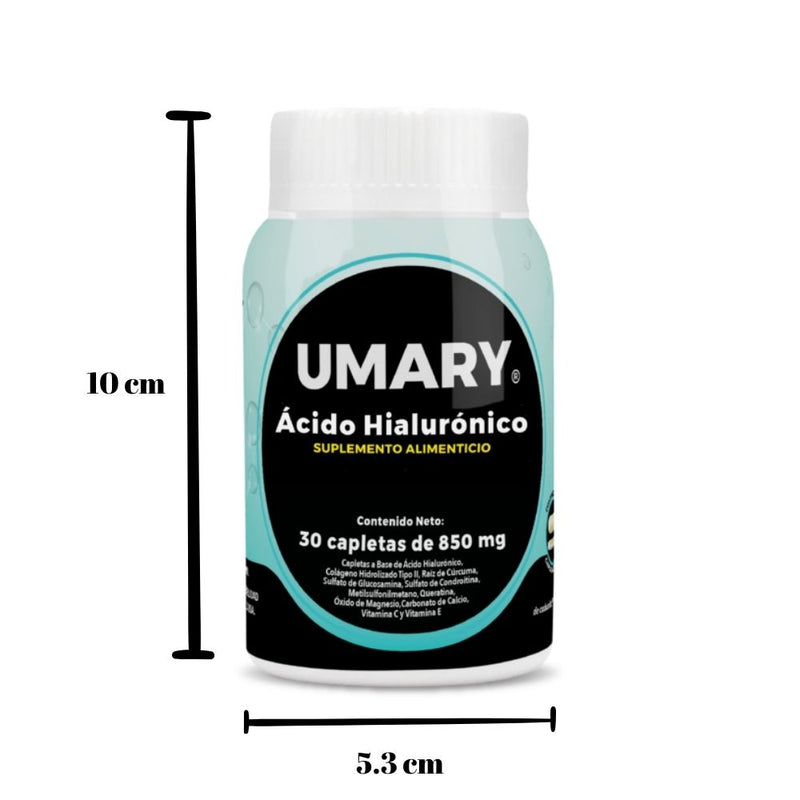 Umary Hyaluronic Acid 30 Caplets 850 mg