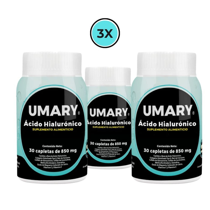 Umary Hyaluronic Acid 30 Caplets 850 mg